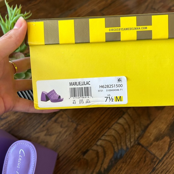 Circus by Sam Edelman | Shoes | Nwt Circus Marlie Lilac Sandal Heels ...